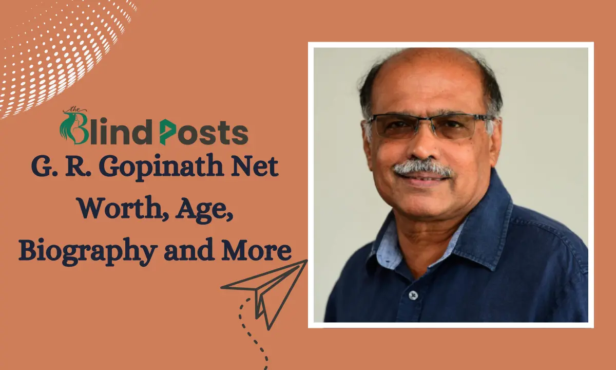 G. R. Gopinath Net Worth, Age, Biography, Career, Wife and More - The ...