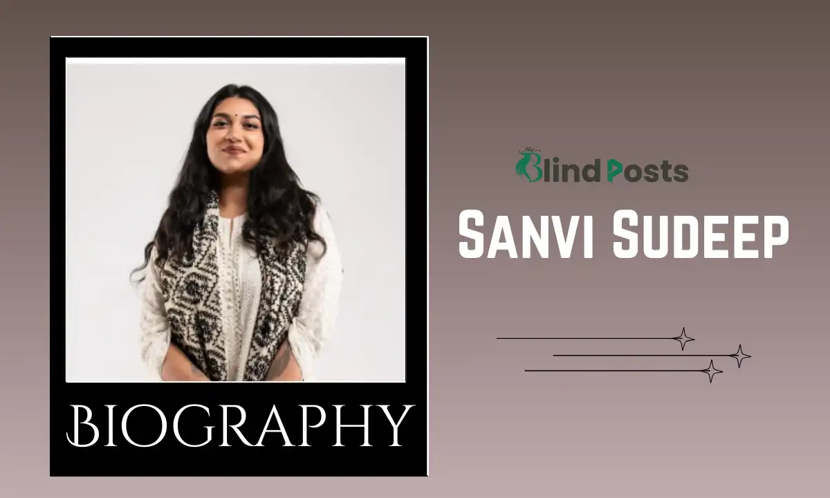 Sanvi Sudeep: Biography, Age, Education, Family, Career, Net Worth ...